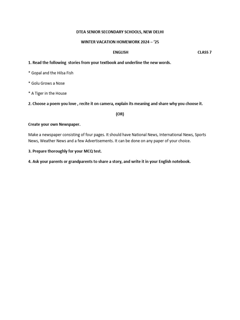 7TH ENG HHW (1) | PDF