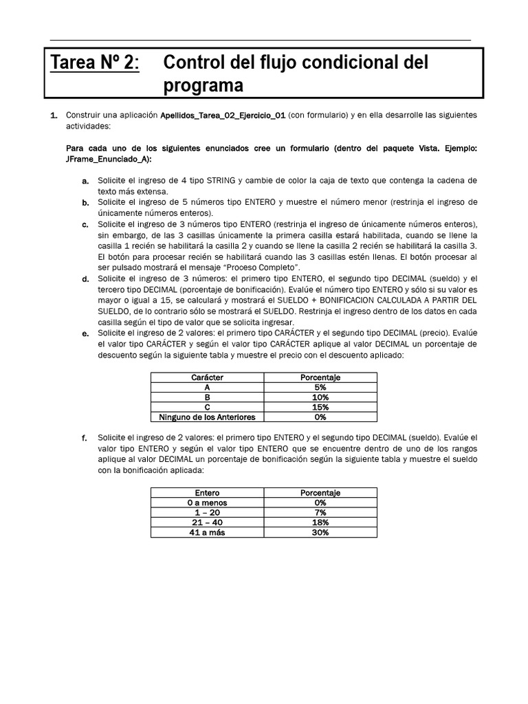 Control de Flujo en Programación OOP | PDF | Informática | Ciencias de ...