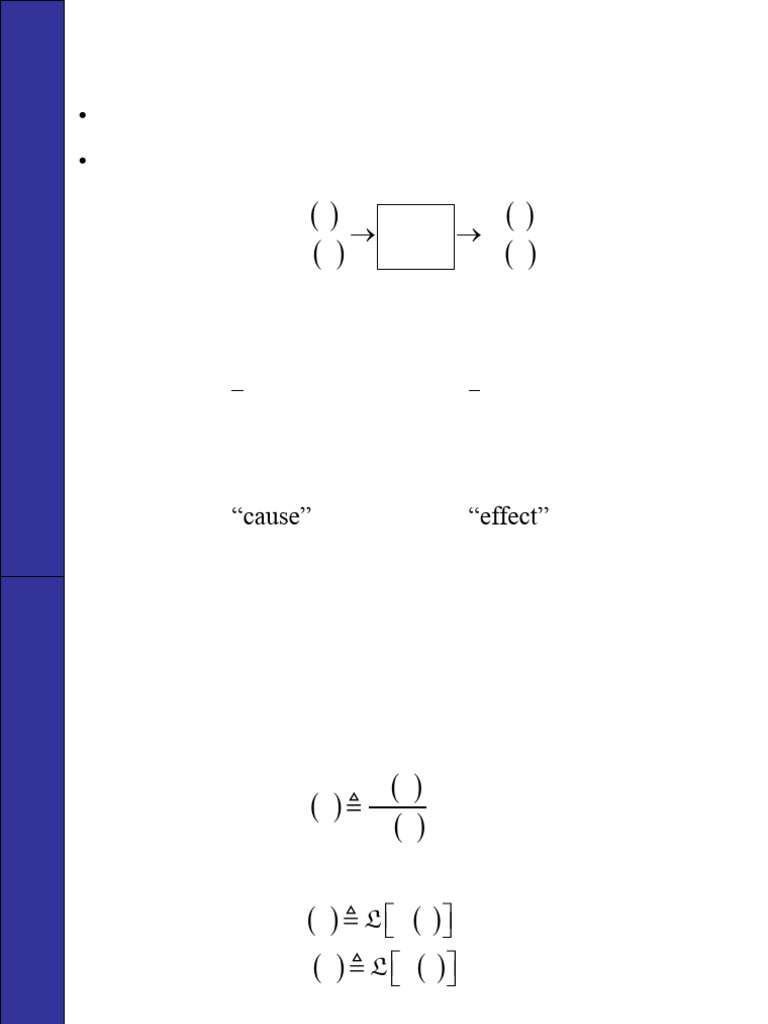 Transfer Functions in Dynamic Models | PDF | Vector Space | Steady State
