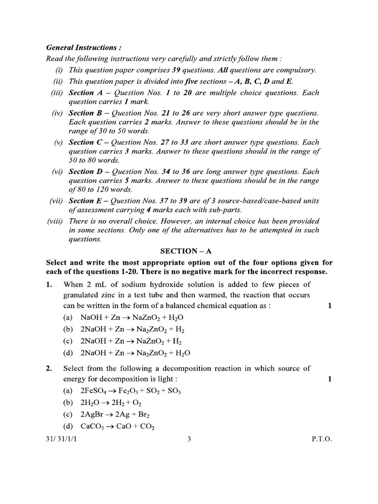 X_QP_2024_1 | PDF | Acid | Ph