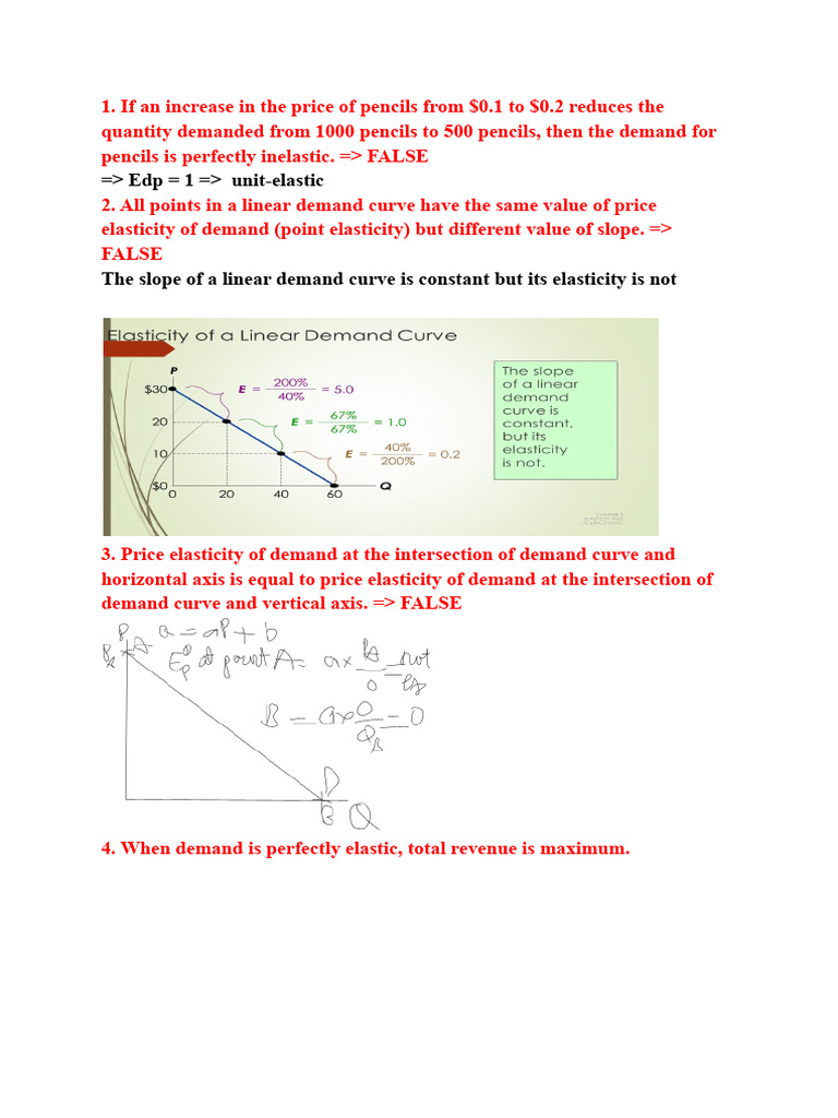 Microeconomics - Chapter 3. Elasticity | PDF | Demand | Elasticity (Economics)