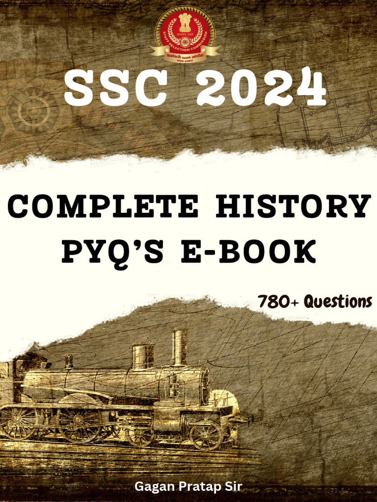 SSC 2024 History (English) | PDF
