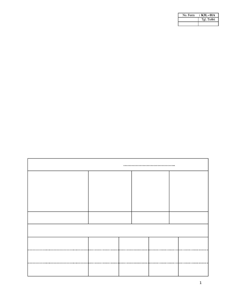 Contoh-HSE-Plan 2024 | PDF