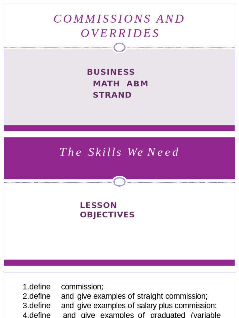 Understanding Override Commissions | PDF | Sales | Credit Card