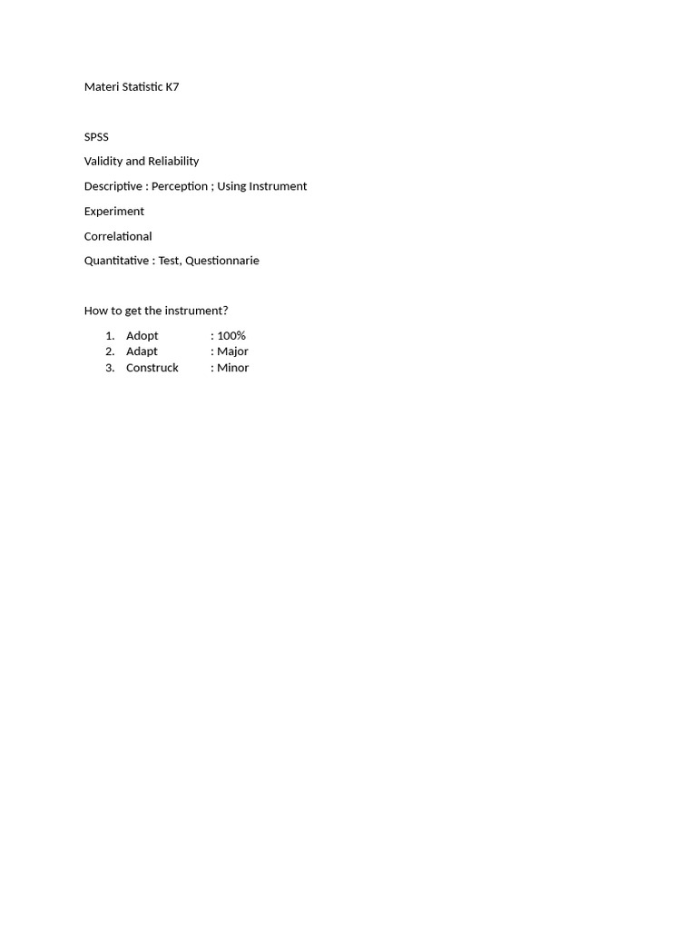 Materi Statistic K7 - by Me | PDF