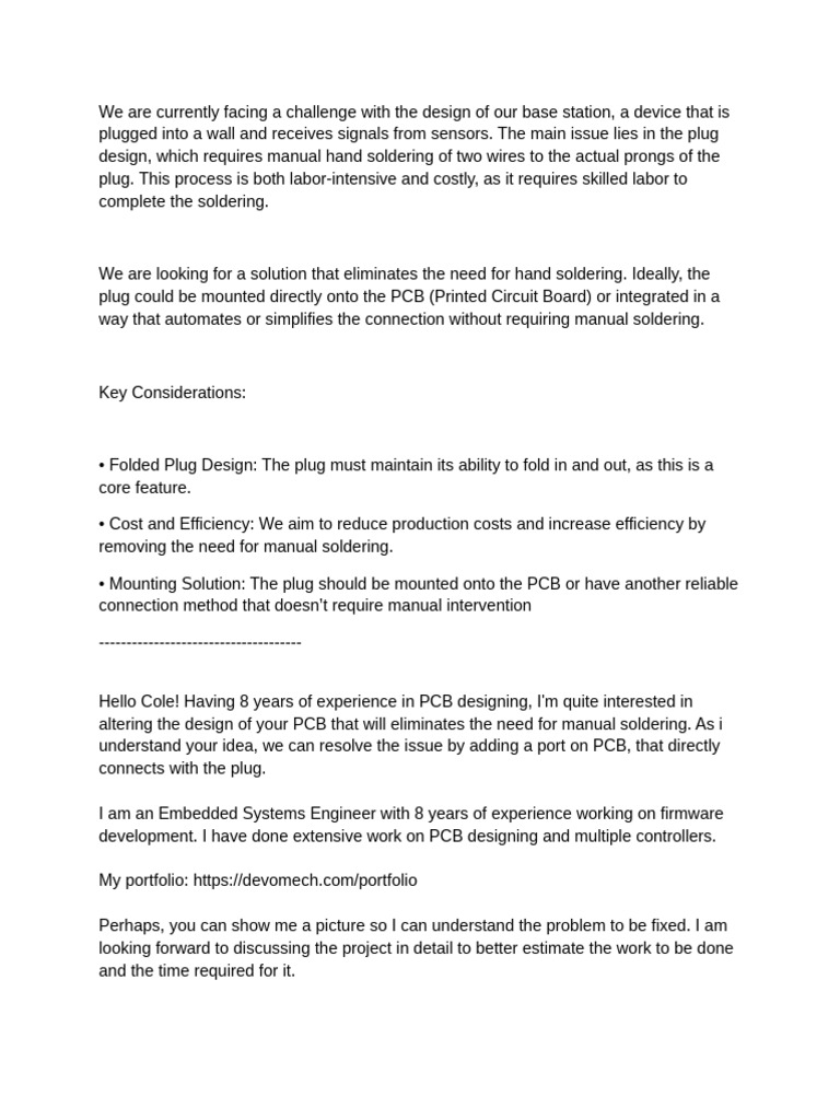 PCB Design Folded Plug | PDF