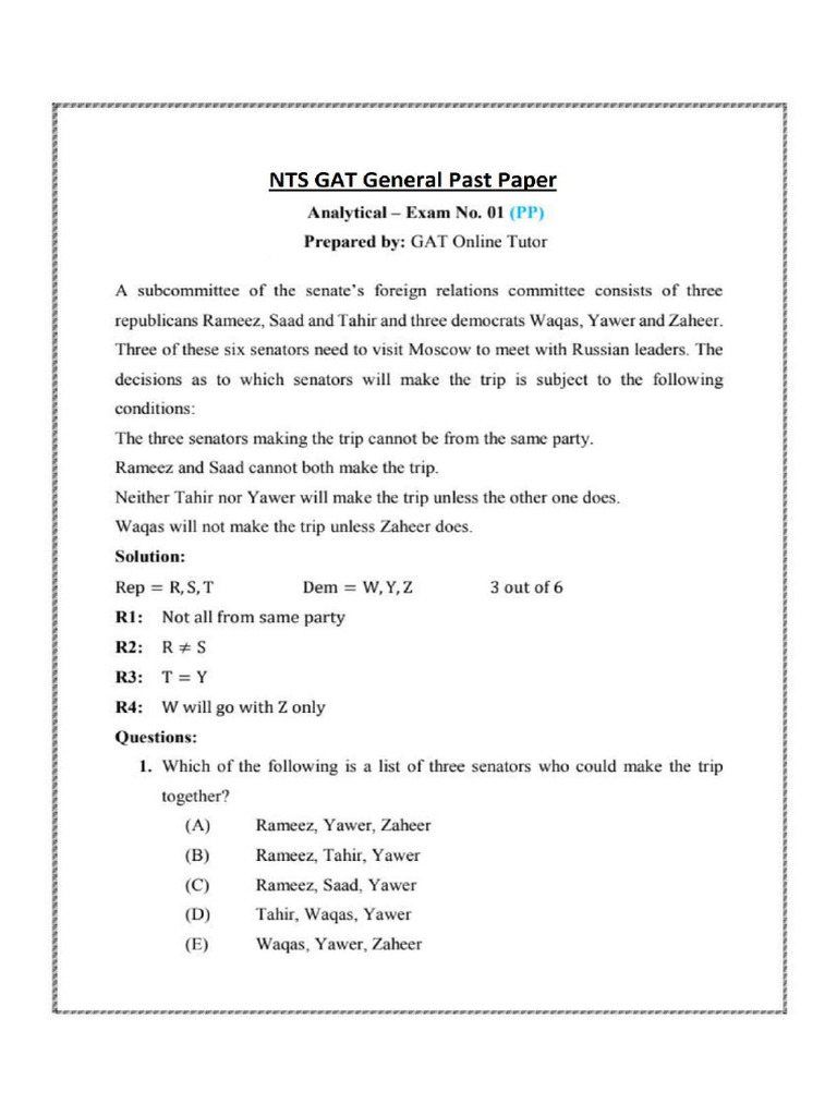 Analytical 1 | PDF
