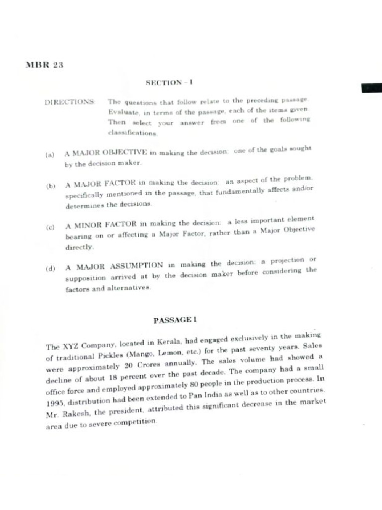 TANCET Exam 2023 Question Paper | PDF