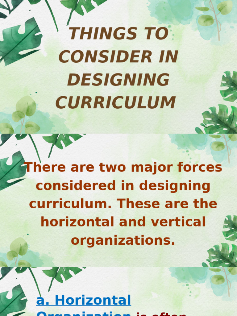 Sarahs Report Lesson 3 Continuation Curriculum Design | PDF