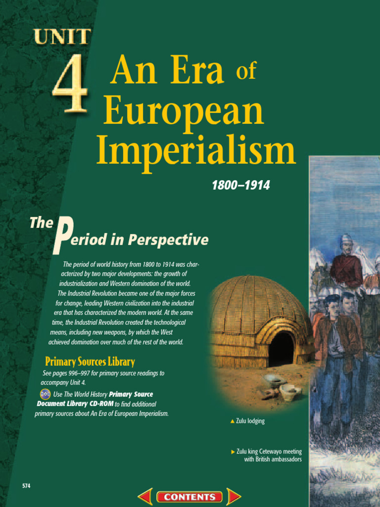 UNIT 4. An Era of European Imperialism PDF | PDF | Weaving | Industrial ...