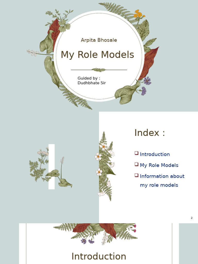 My Role Models | PDF | Clinical Medicine | Medicine