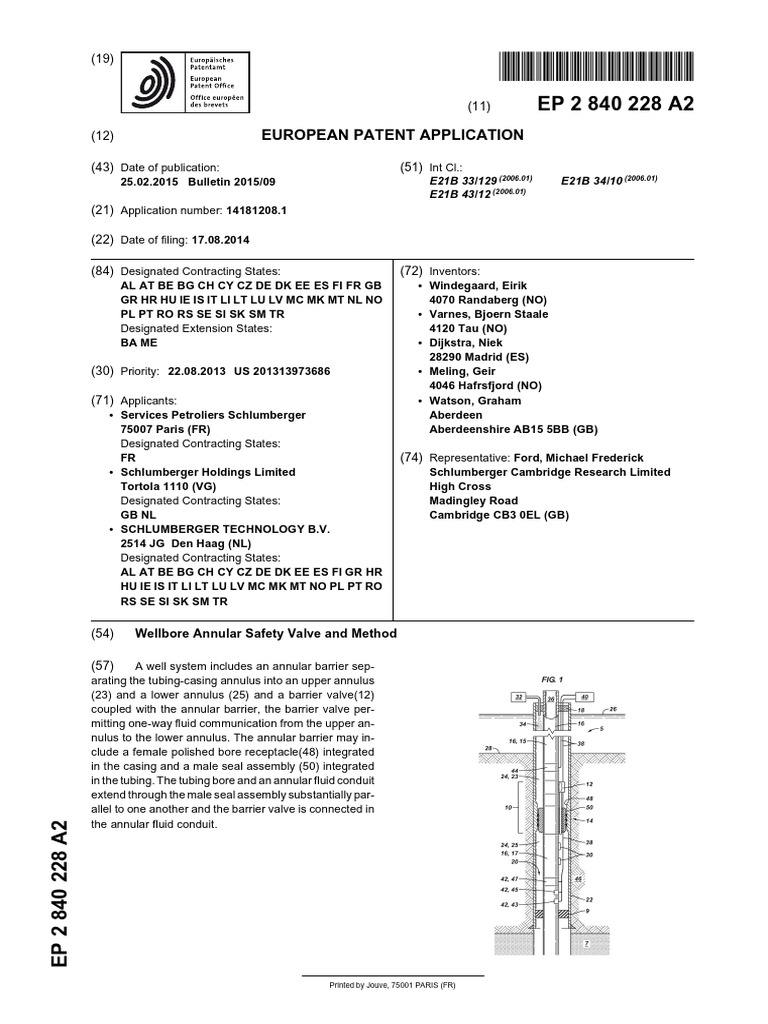 Annulus Safety Valves | PDF | Casing (Borehole) | Chemical Engineering
