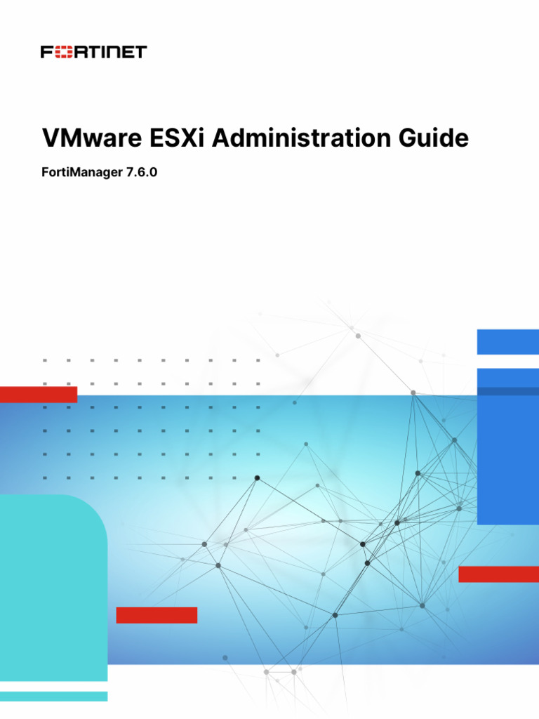 FortiManager-7.6.0-VMware ESXi Administration Guide | PDF | Ip Address | Computing