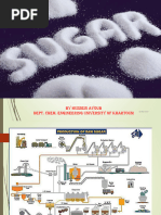 Sugar Manufacturing Process Chart | PDF