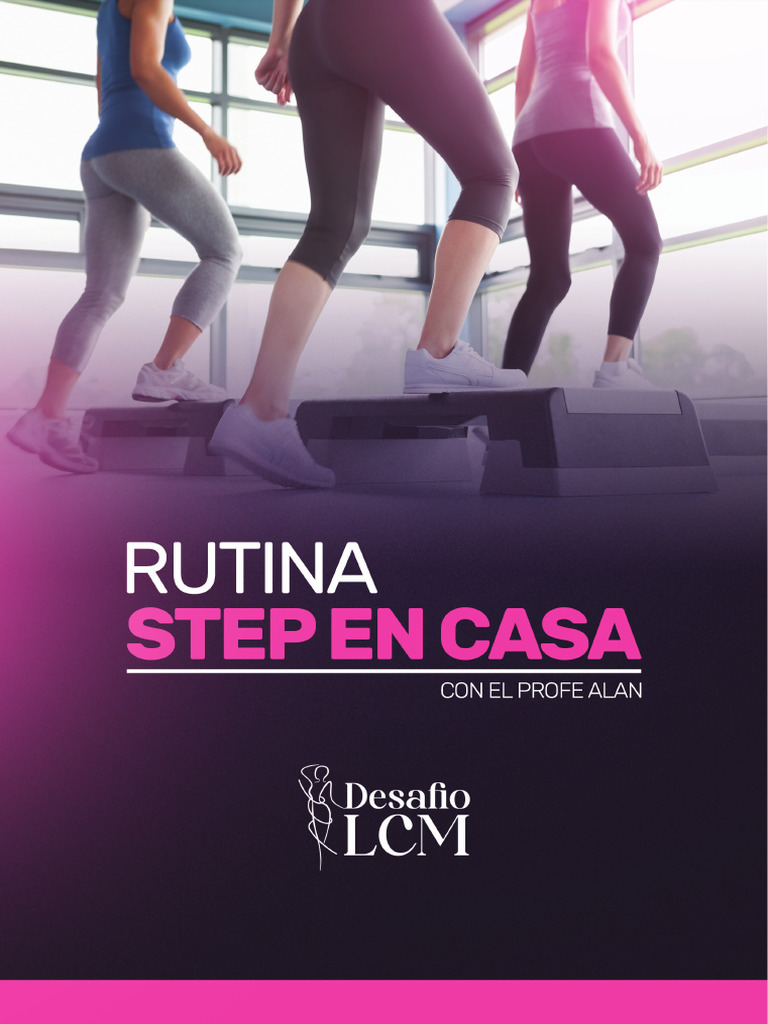 Rutina Step en Casa - Profe Alan | PDF