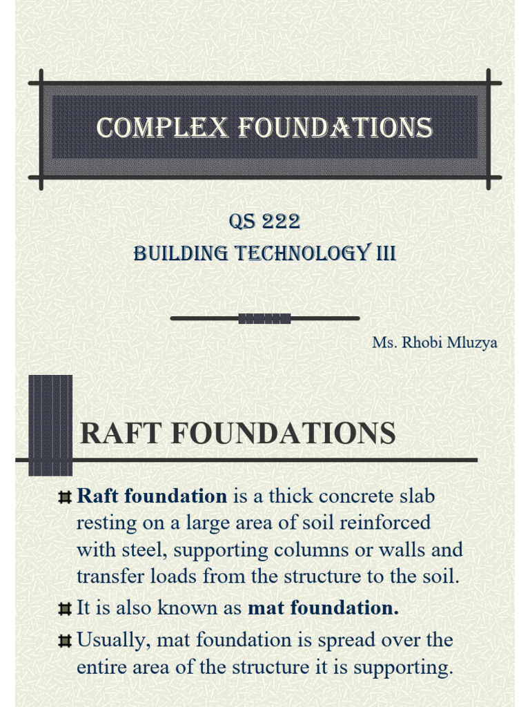 Lecture 06 (Compatibility Mode) | PDF | Foundation (Engineering) | Deep Foundation