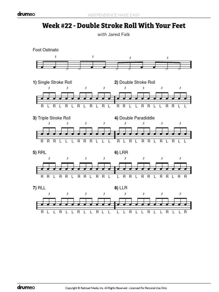 ime-w22-double-stroke-roll-with-your-feet | PDF