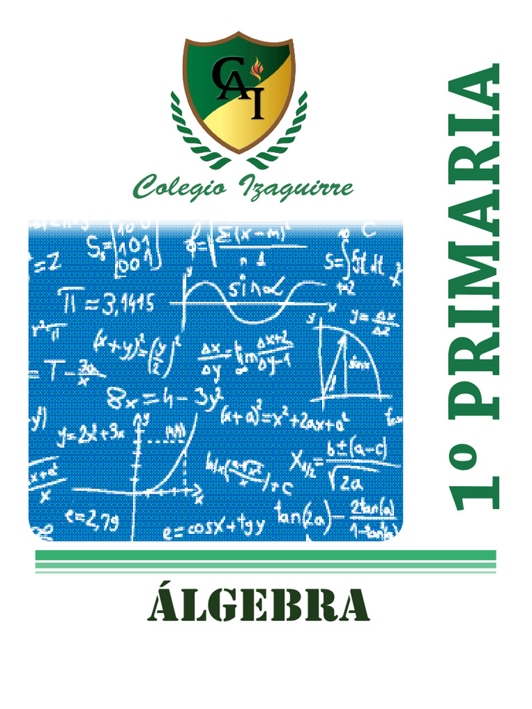 Actividades de Álgebra para 1º Primaria | PDF | Ecuaciones | Matemática ...