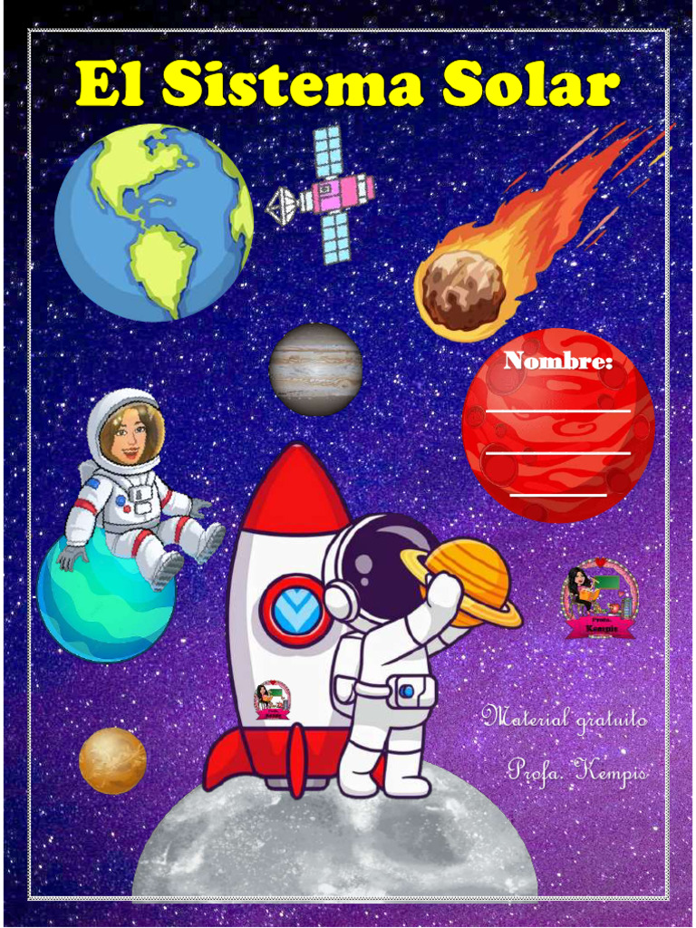 Cuadernillo Sistema Solar Profa Kempis | PDF | Luna | Eclipse