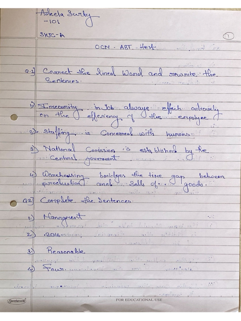 ABT paper soln. | PDF