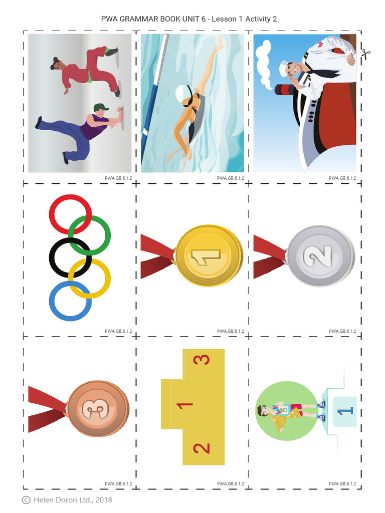 Grammar Book PWA_Downloads Unit_6_A4_v8 | PDF | Sports