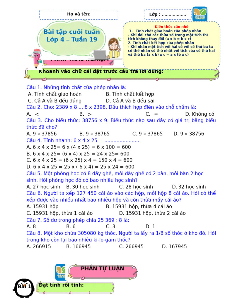BTCT Toan HKII | PDF