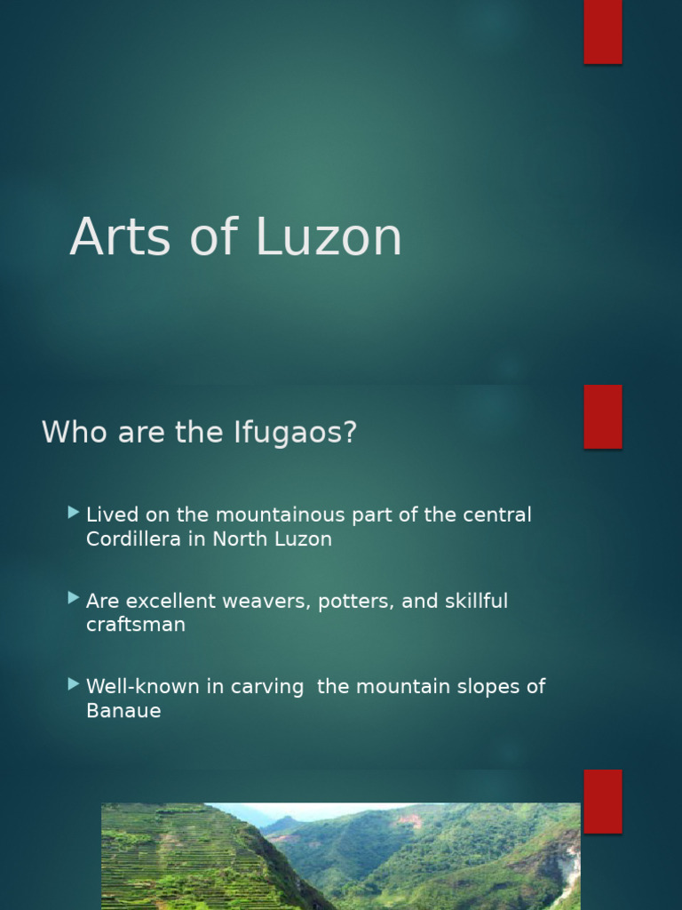 Arts - Arts of Luzon Highlands | PDF | Wood | Weaving