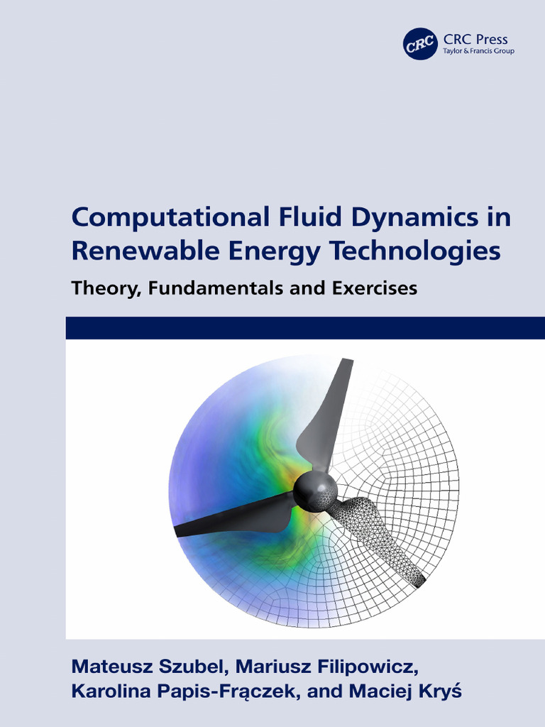 Computational Fluid Dynamics in Renewable Energy Technologies Theory ...