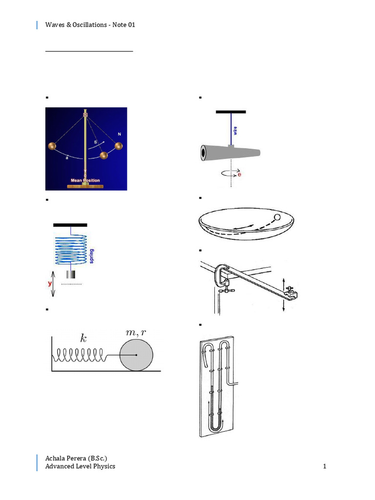 Wavs Question AP | PDF | Oscillation | Velocity
