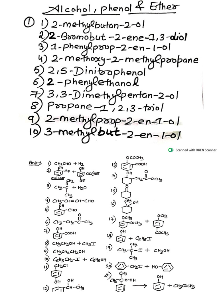 Alcohol Assignment Solution | PDF