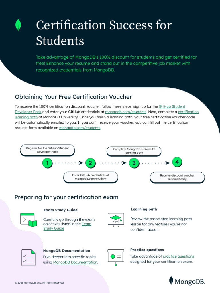 Certification Success For Students | PDF | Computing