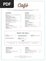 Somerset Diner Menu Overview | PDF | Distilled Drinks | Alcoholic Drinks