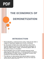Demonetization Project Class12 Economics | PDF
