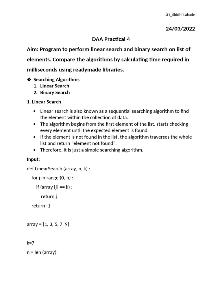 31_DAA_P4 | PDF | Time Complexity | Computer Science