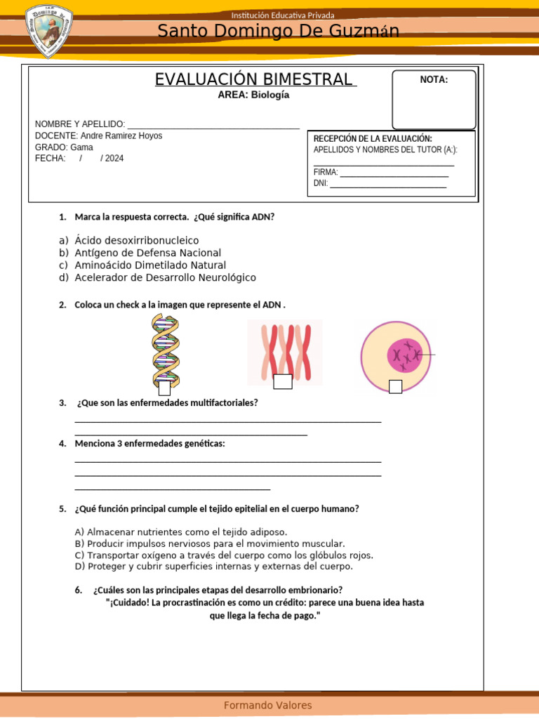 Examenes Andre RH | PDF | Enlace químico | Tierra