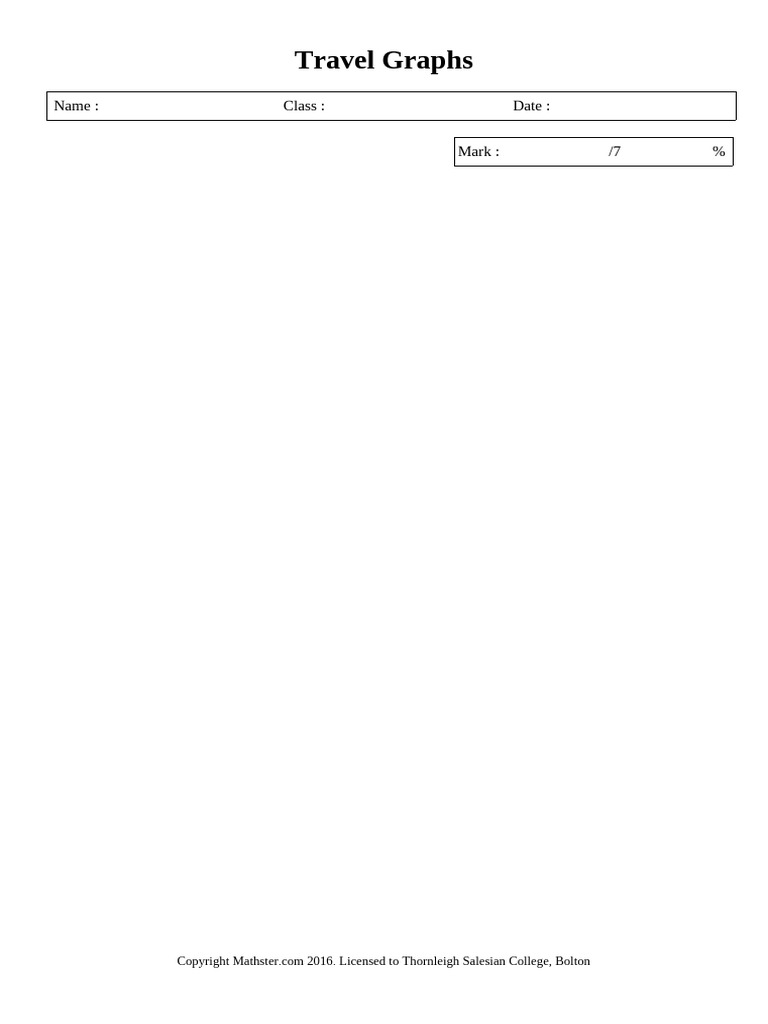 Travel Graphs - 3 | PDF
