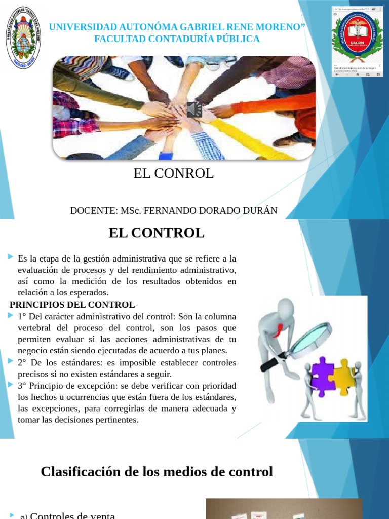 Unidad Ix El Control | PDF