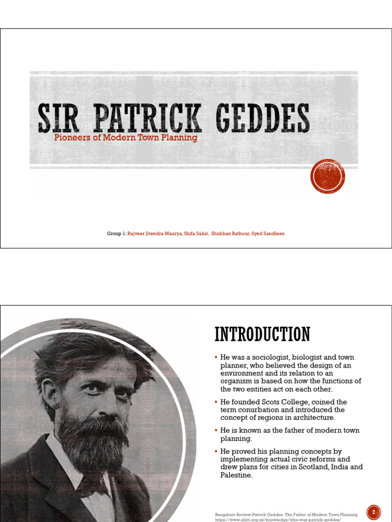Sir Patrick Geddes | PDF | Liberal Arts Education | Science