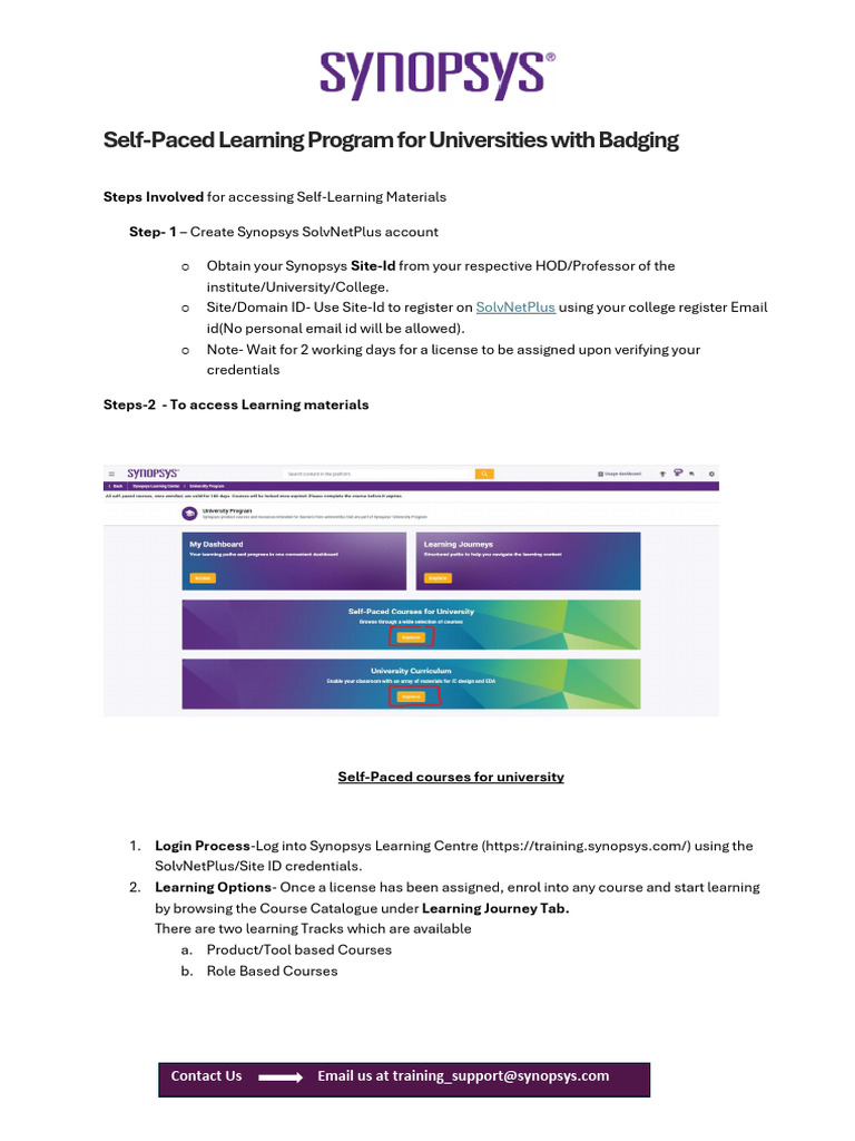 SolvNetPlus Self-Paced Learning Guide | PDF