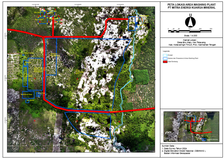 Washing Plant Location Map | PDF