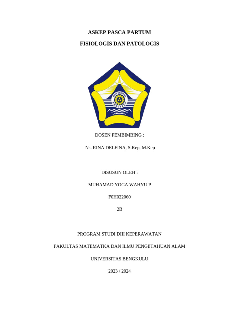Asuhan Keperawatan Pasca Partum Ibu | PDF