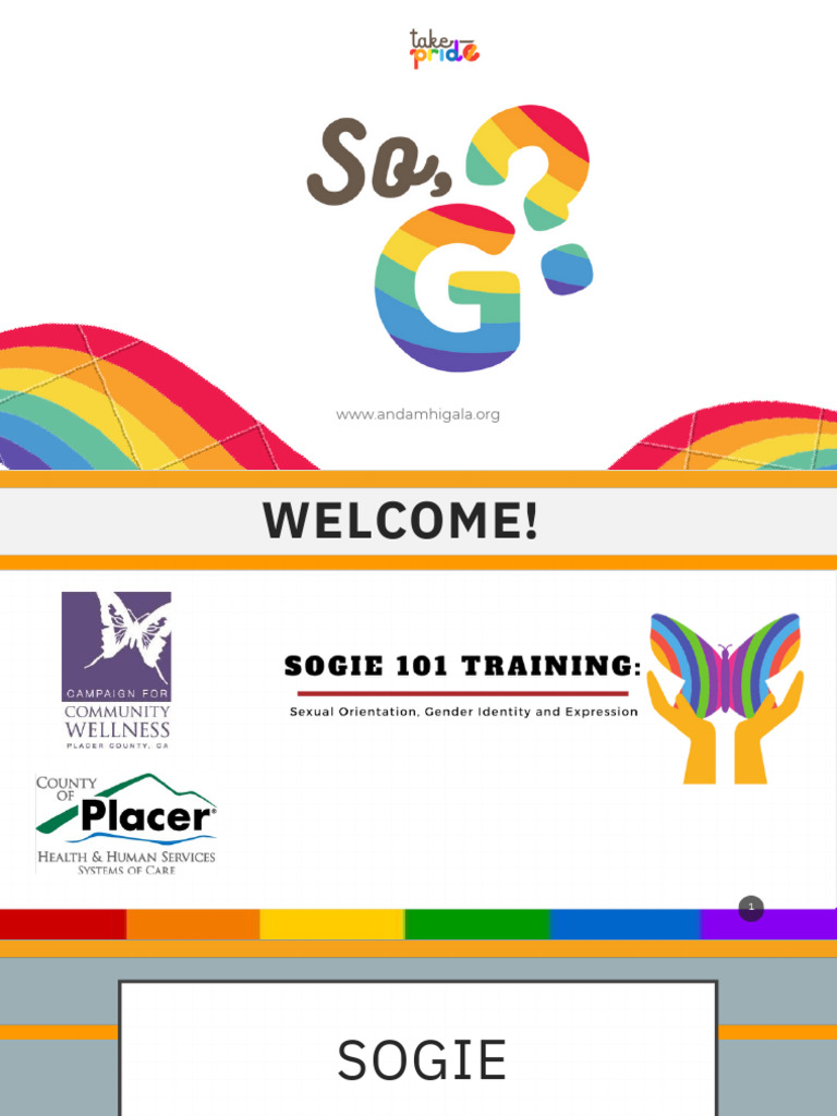 SOGIE TALK | PDF | Gender | Gender Studies