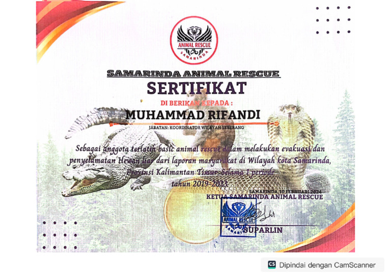 Contoh Sertifikat | PDF