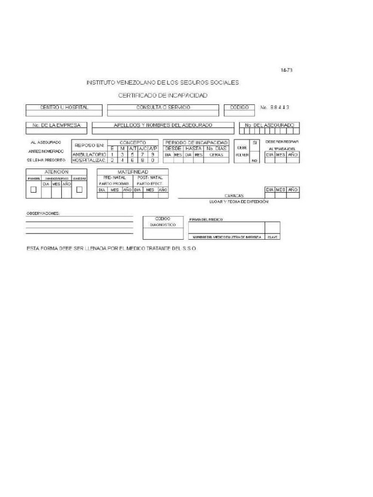 Forma 14-73 Ivss | PDF