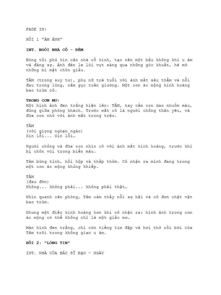 Screenplay | PDF