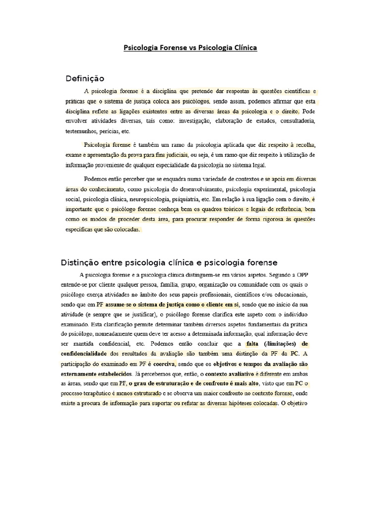 Psic Forense Intro | PDF