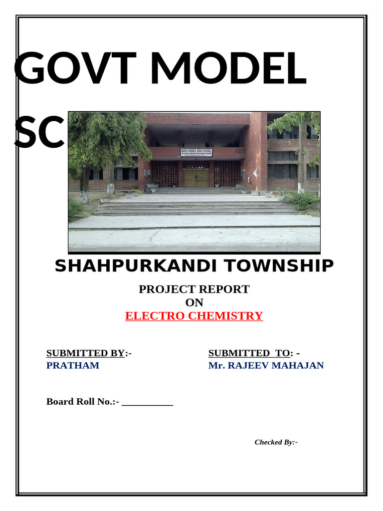 Govt Model School Coordination | PDF