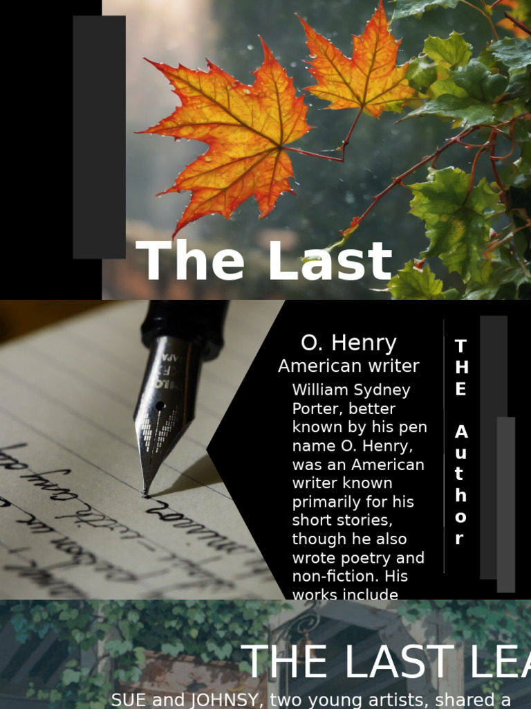 The Last Leaf | PDF