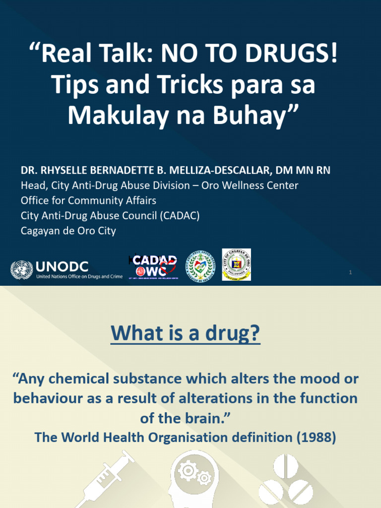 DRUG ED NSTP | PDF | Substance Abuse | Mental Disorder