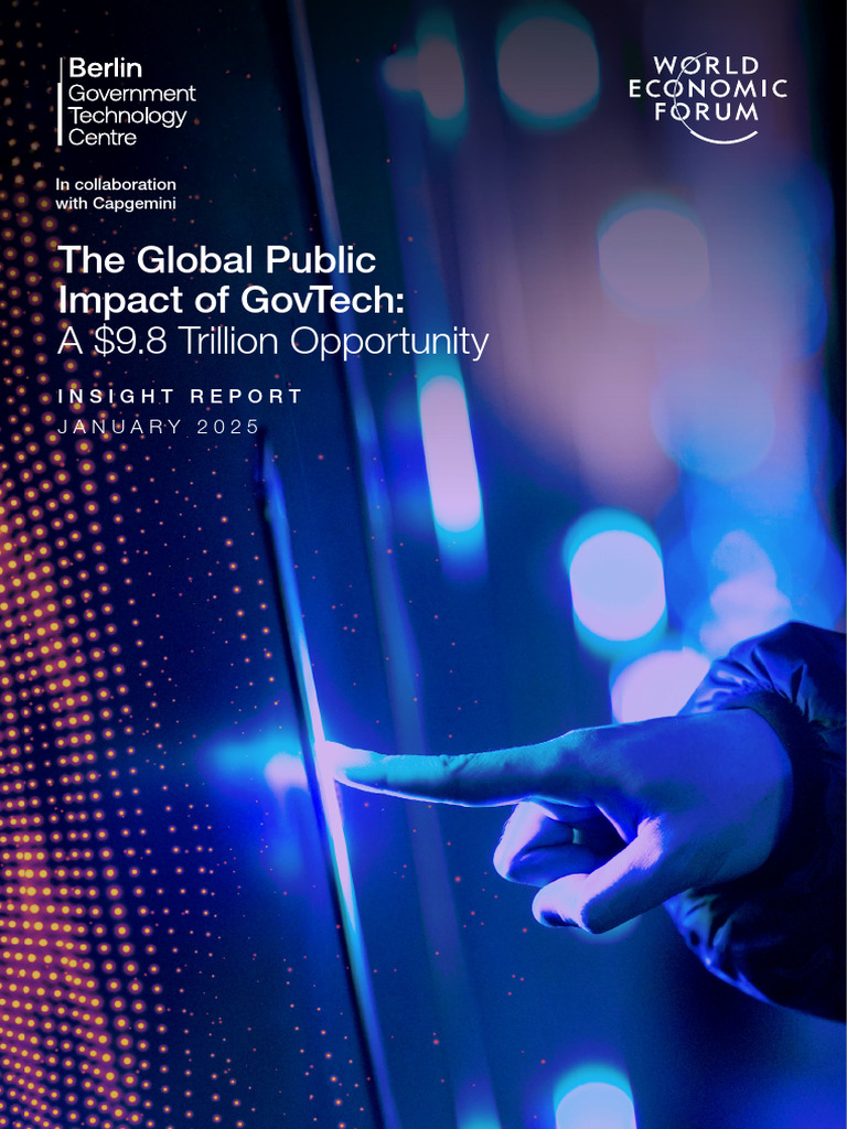 WEF x Capgemini_GovTech_2025 (34 pgs) | PDF | Sustainability | Governance